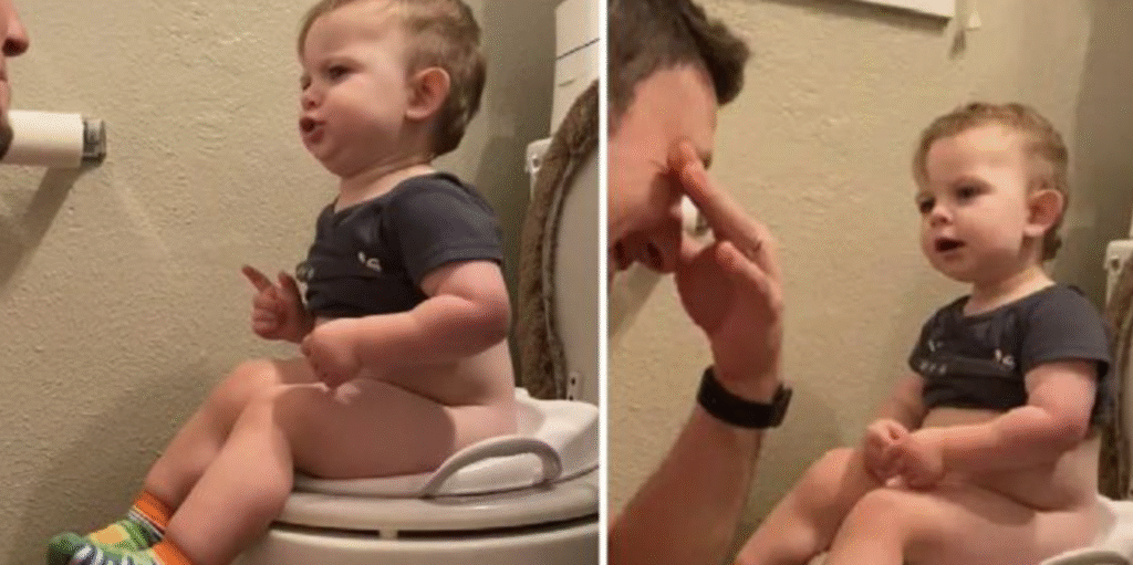 Tiny Toddler’s Potty-Training Conversation Leaves Dad Tearing Up With ...